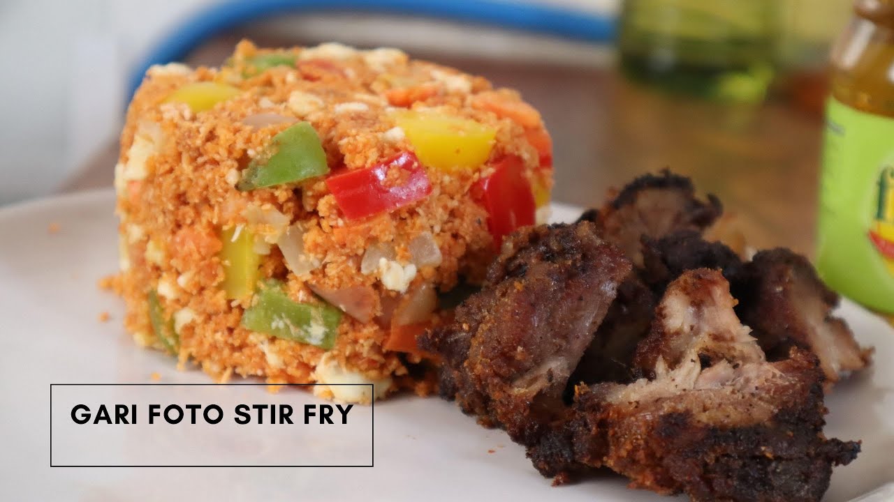 I Experimented with Gari Foto Stir Fry - YouTube