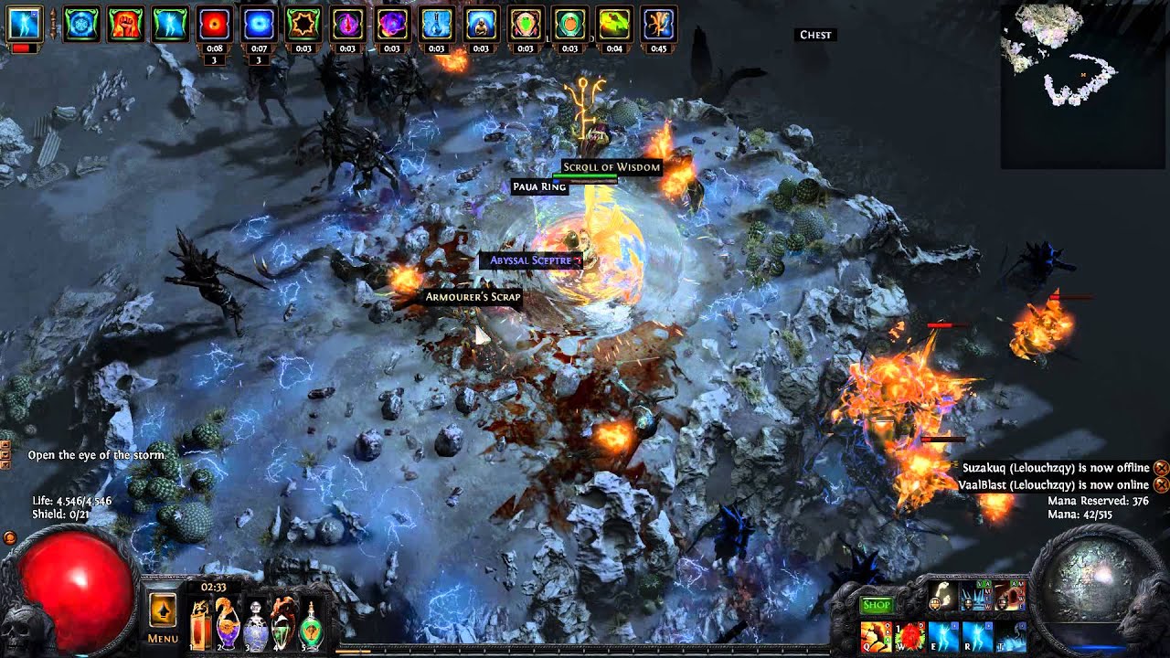 Path of Exile Crit Sweep and Ice Crash Templar - YouTube