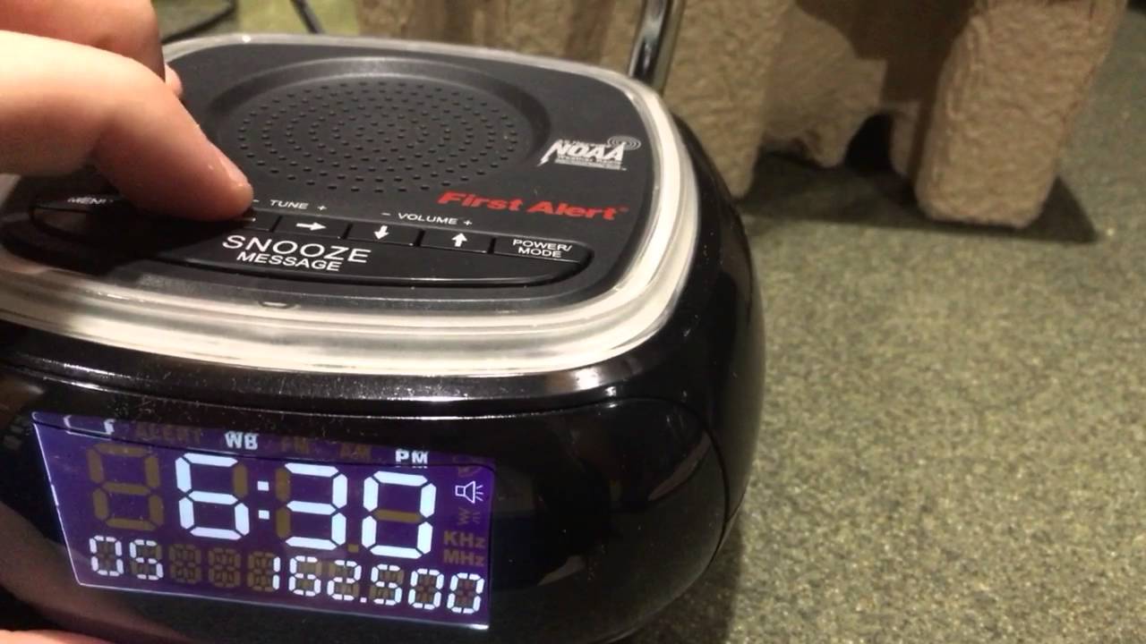 First Alert SFA1150 setup - YouTube