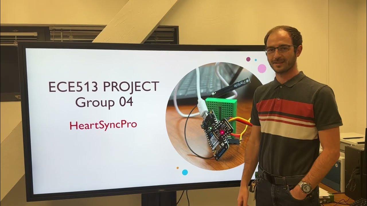 ECE513 Project || HeartSyncPro || Heart Rate Monitoring System || Pitch Video || - YouTube