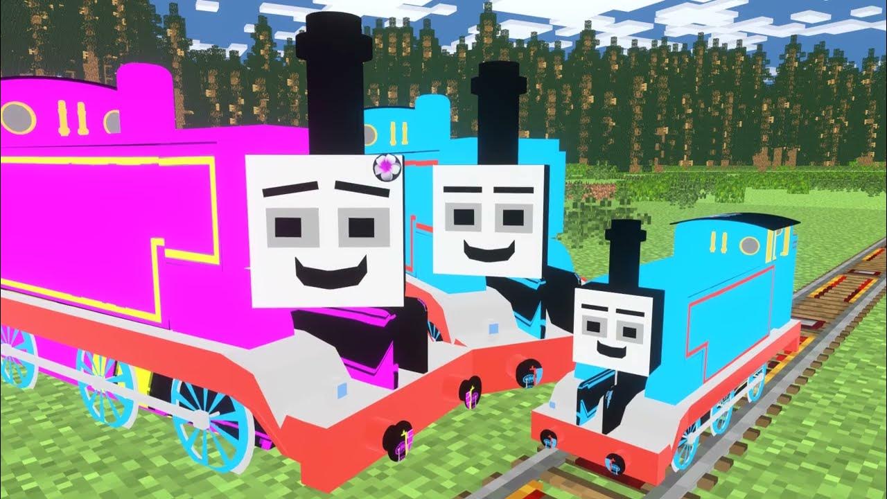The Thomas Train family and The origin of Choo Choo Charles -Sad Story (Part 1) minecraft ...