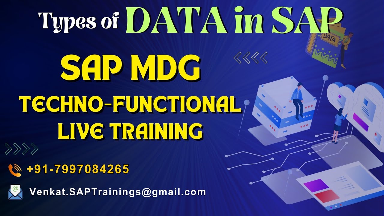 What Are The Various Types of Data in SAP | SAP MDG Techno Functional ...