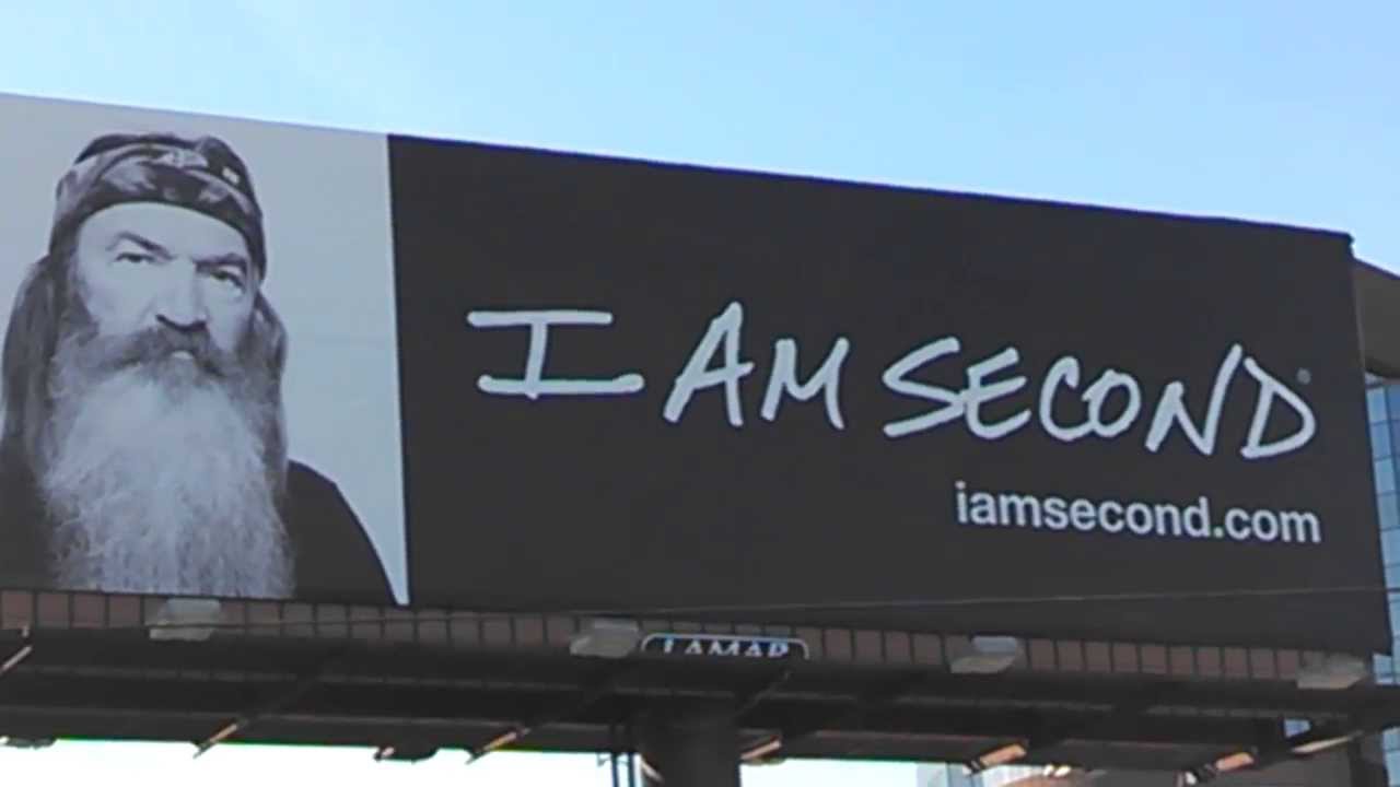 I Am Second billboard on Broadway in Nashville - YouTube