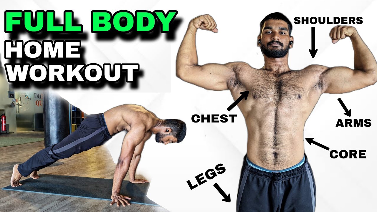 HOME WORKOUT for Beginners & Advanced | Full body workout - YouTube