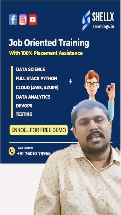 Free Demo on Job Oriented Training I Shellx Software Solutions #python #datascience - YouTube