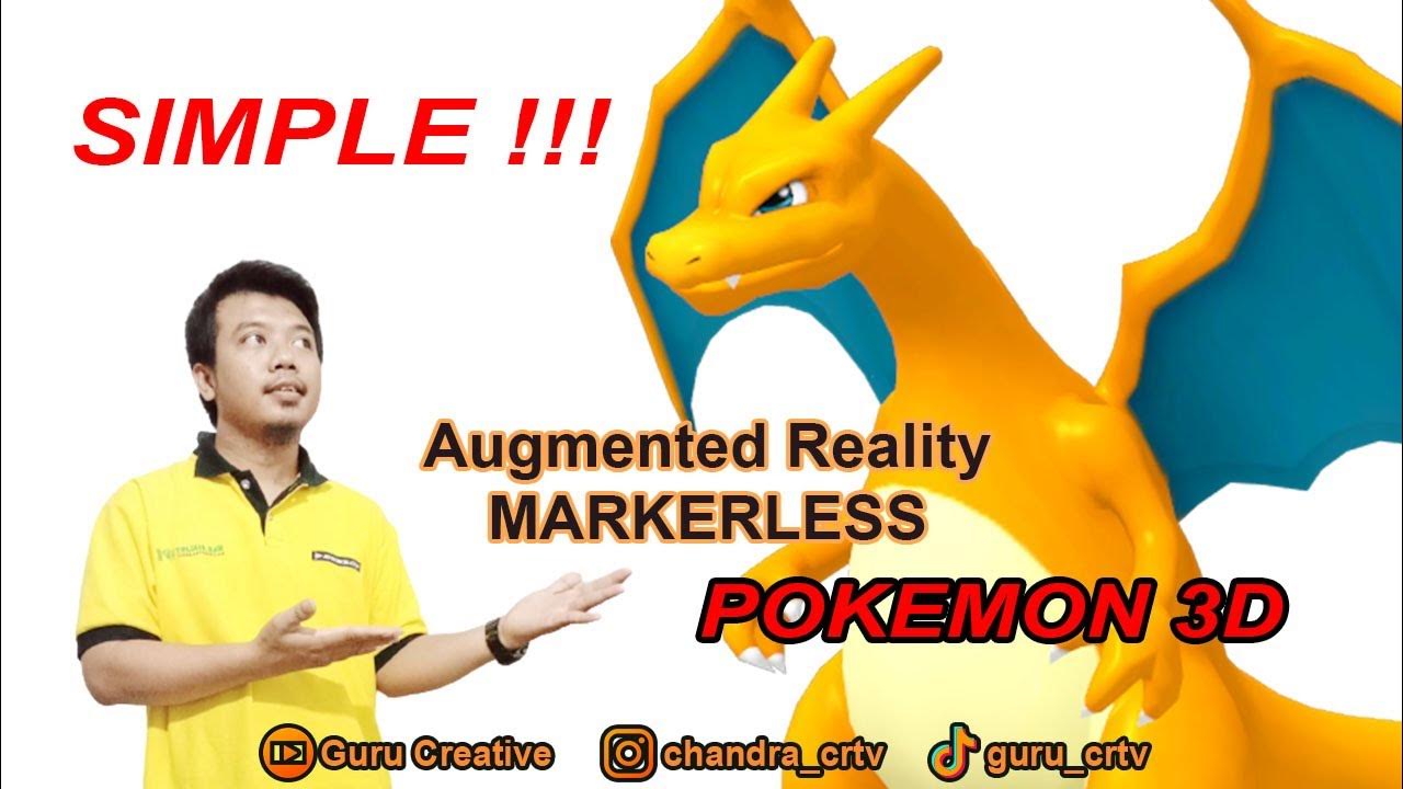 Cara Simple Membuat AR Markerless Pokemon dengan EASY AR + UNITY 3D - YouTube