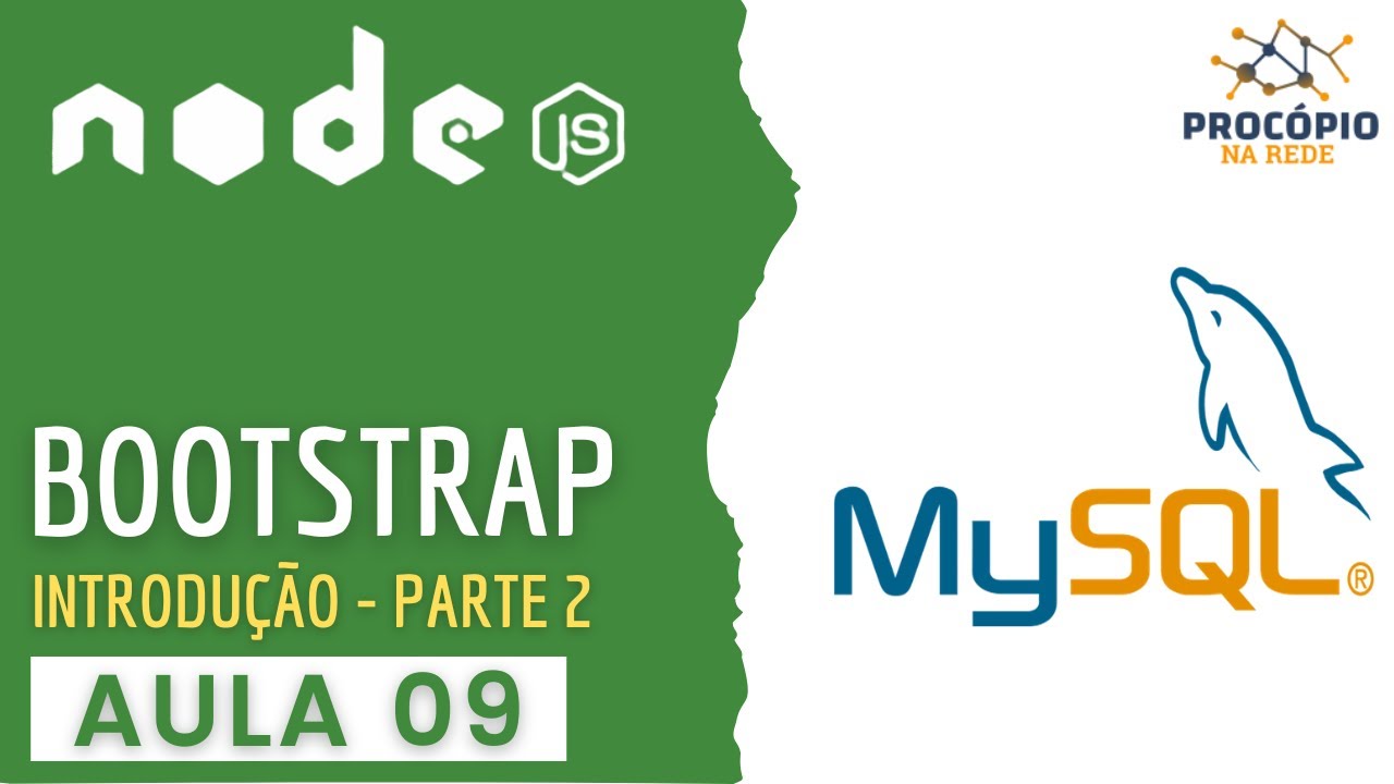 09. Node.js - Como estilizar com Bootstrap: parte 02 - YouTube