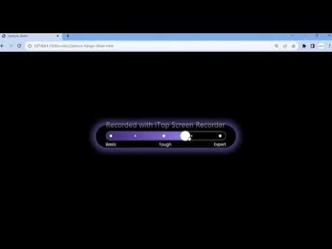 Smart SLIDER for Selecting OPTIONS using JavaScripta #mcawali #viral #html - YouTube