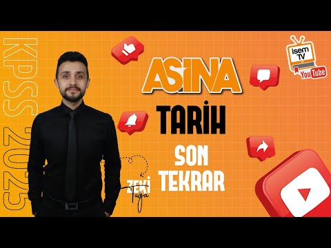 2) İslamiyet Öncesi Türk Devleti Kültür Medeniyet / Zeki TUĞA (KPSS-DGS-ALES-YKS) İsemTV  2024