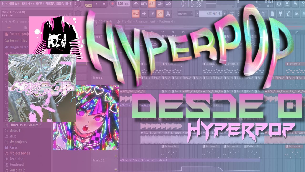 Como hacer un beat de HYPERPOP / RAGE en el FL STUDIO desde 0 - YouTube