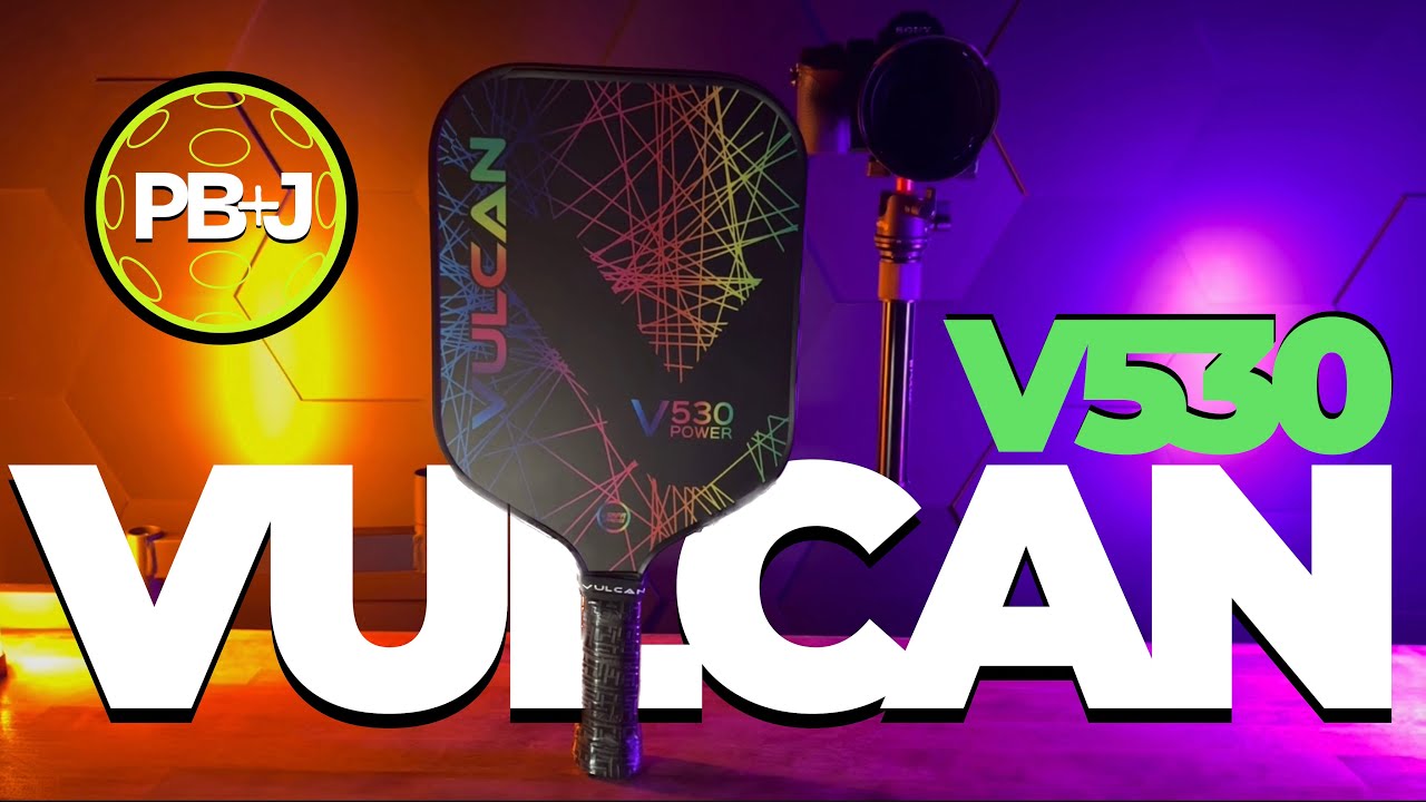 Vulcan V530 - Pickleball Paddle Review - Does it pass our tests? - YouTube