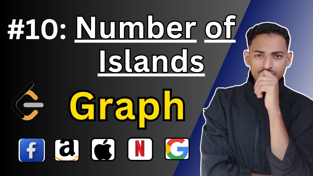 Number Of Islands Leetcode Graph Dfs Solution Graph Playlist Youtube 2494