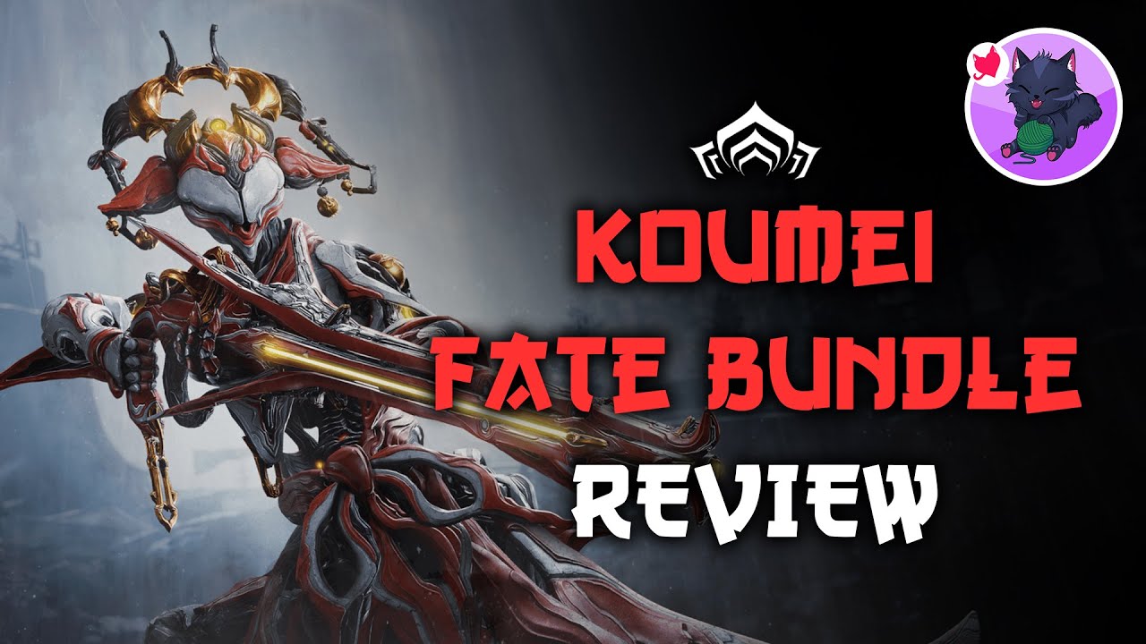 Warframe | Fashion Frame | Koumei Fate Bundle Customization Review - YouTube