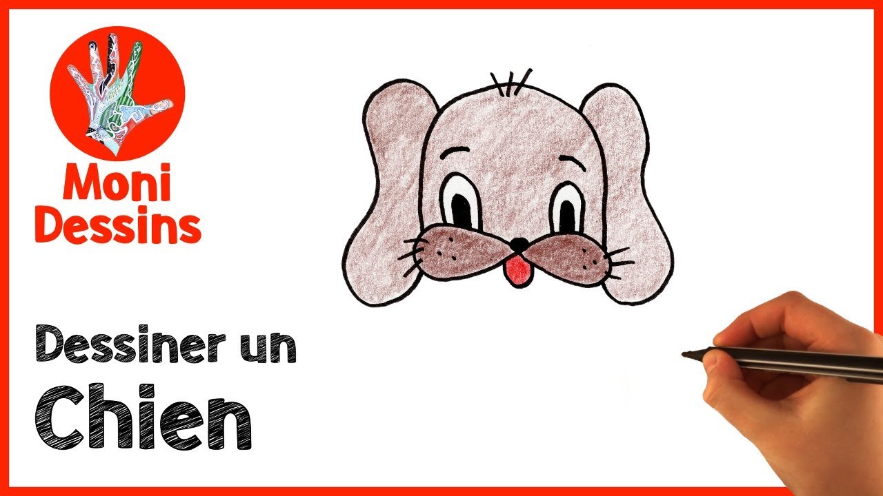 DESSIN DE CHIEN - Comment dessiner un Chien facilement - YouTube