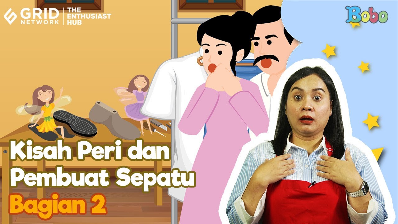 Dongeng Bahasa Indonesia - Kisah Peri dan Pembuat Sepatu Bagian 2 - YouTube