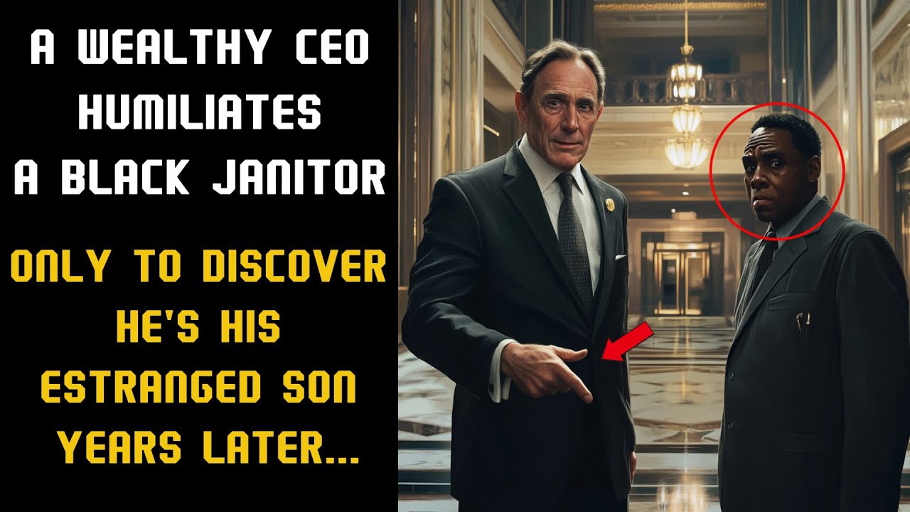 Wealthy CEO Humiliates a Black Janitor, Only to Discover He’s His ...