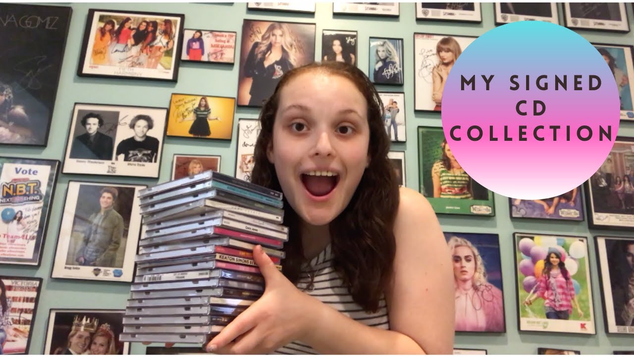 MY SIGNED CD COLLECTION!! - YouTube