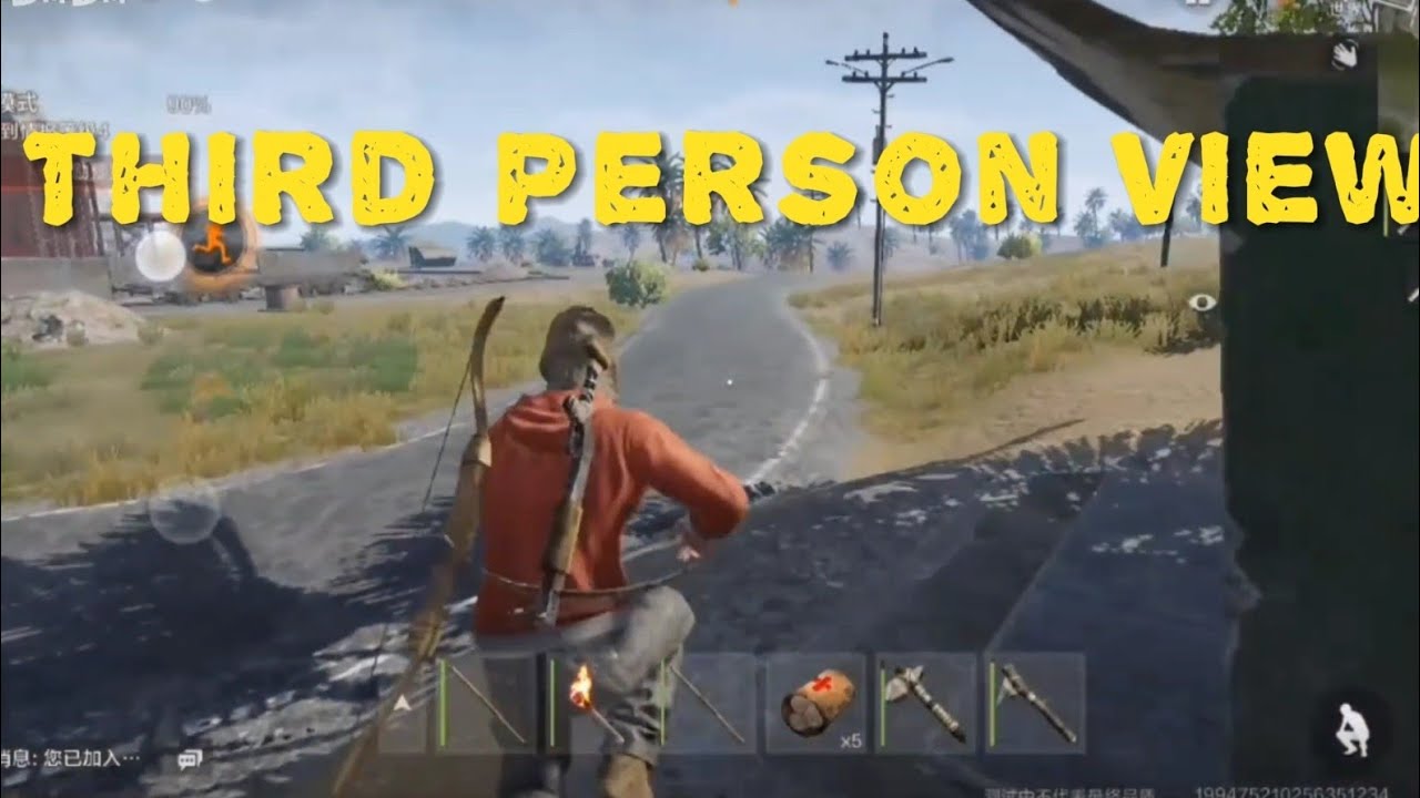 Rust Mobile – Rare Third Person View - YouTube