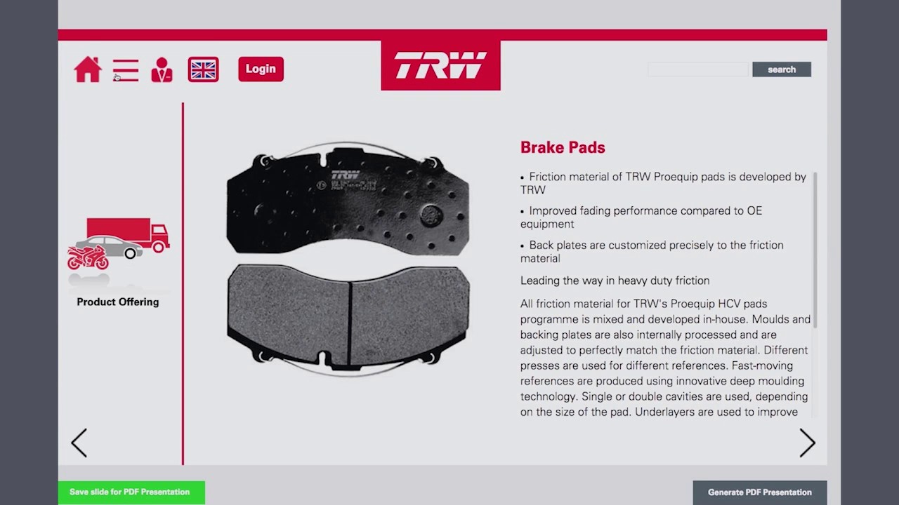 TRW Sales Presenter demonstration Video - YouTube