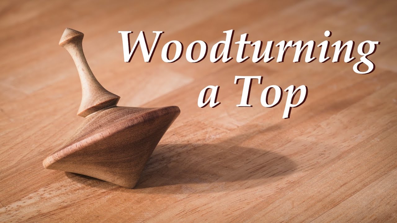 Woodturning a Top - YouTube