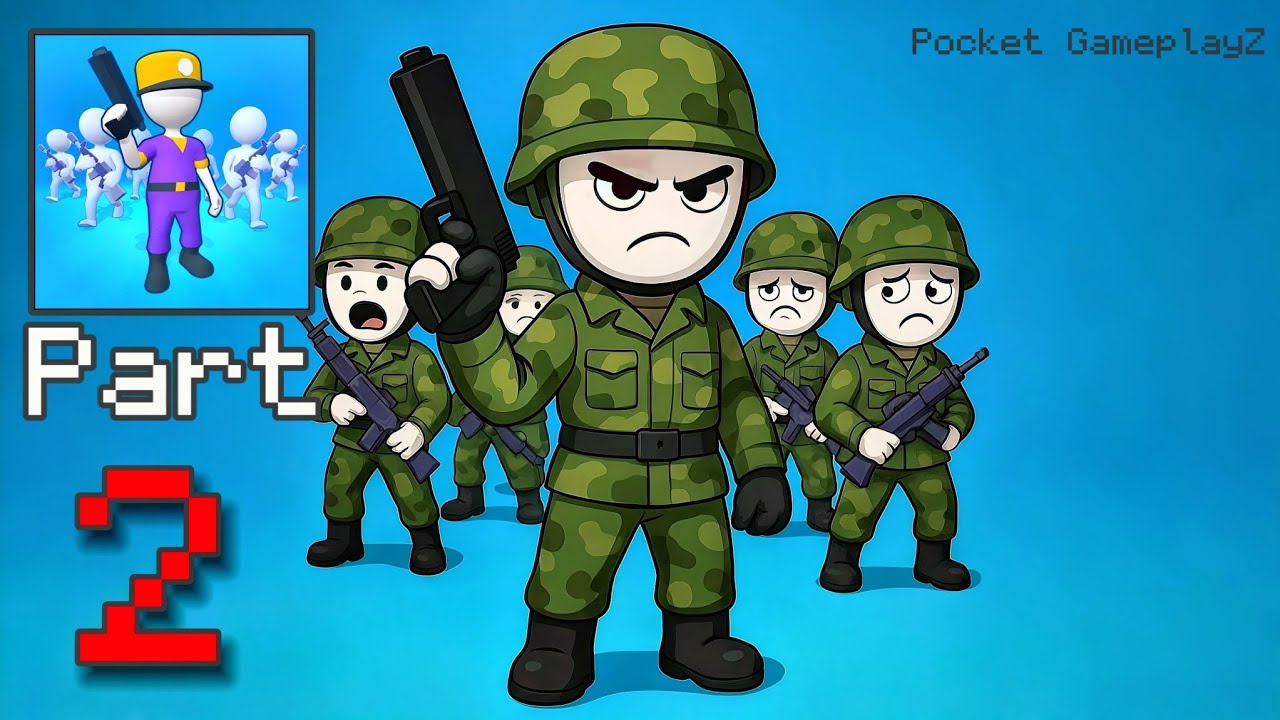 Army War Camp: Battle Game - Gameplay Walkthrough Part 2 - Casual Games ...