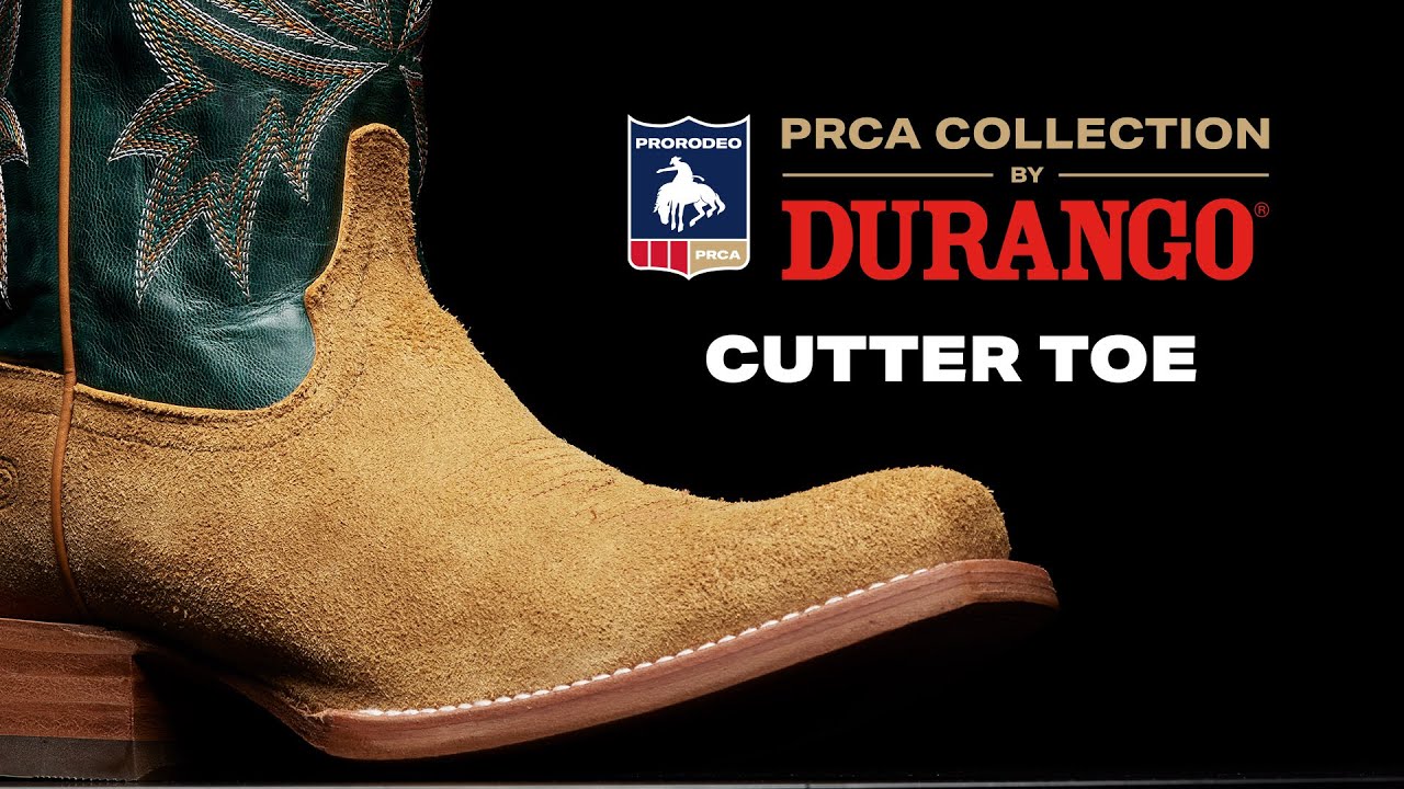 Durango PRCA Collection Cutter Toe - YouTube