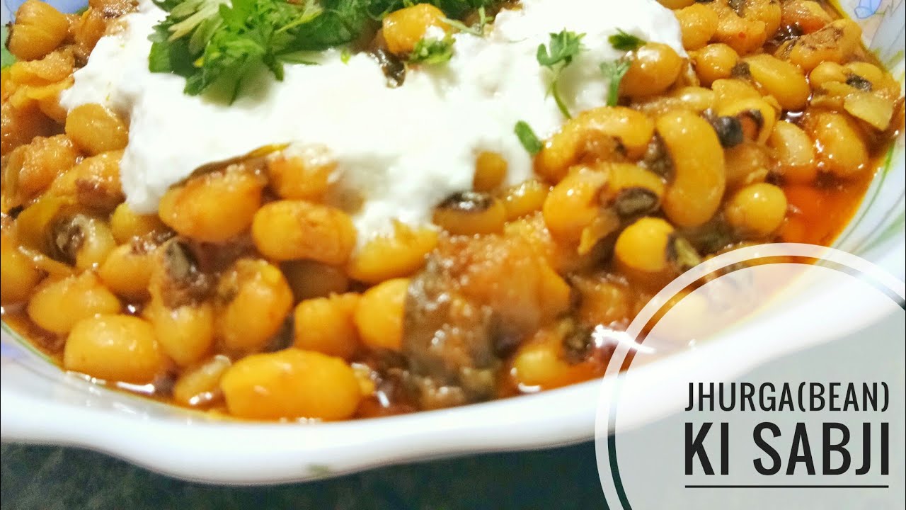 Jhurga(bean) Ki sabji - YouTube