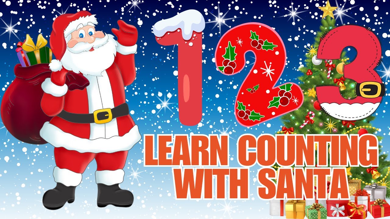 The Santa Counting Song | Kids Song | Christmas Song - YouTube