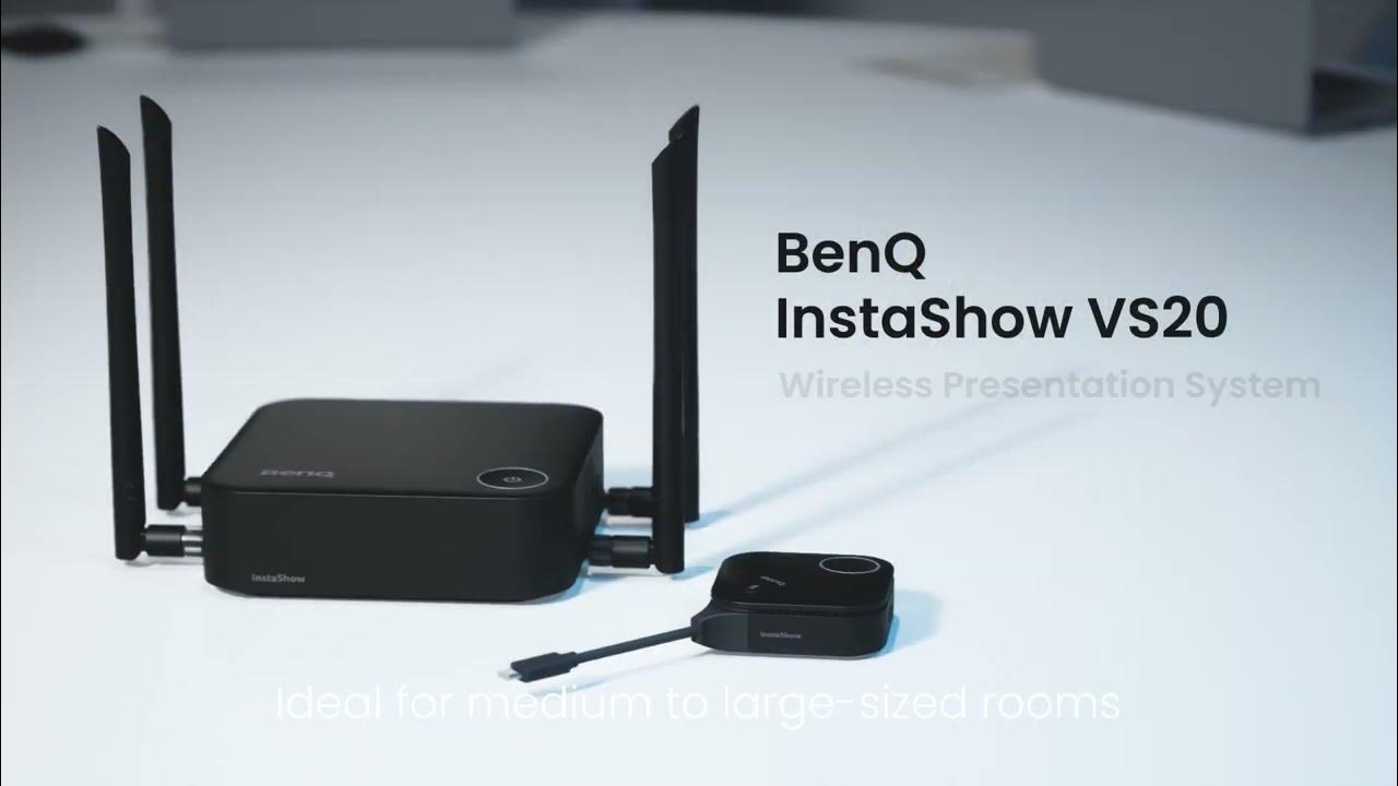 BenQ Instashow VS20- Wireless Presentation System - YouTube