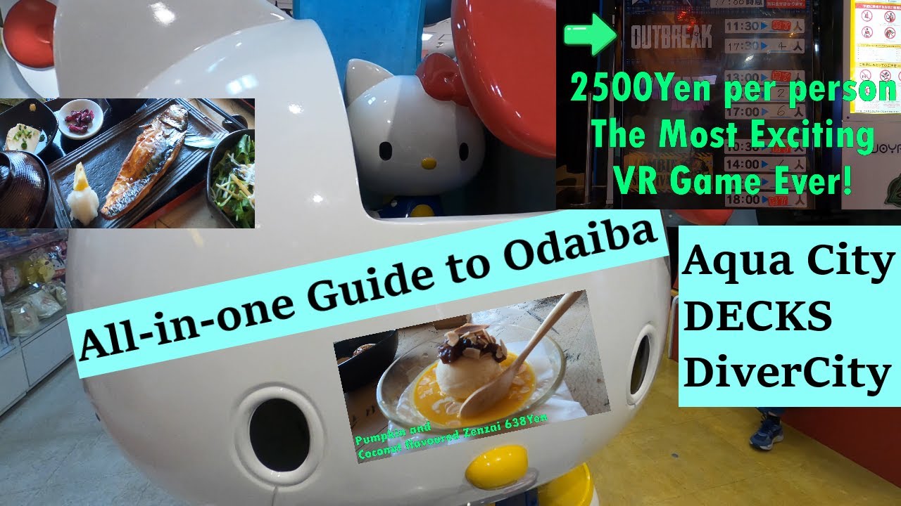 The All-in-one Guide to Odaiba - Aqua City / DECKS / DiverCity - 5 ...