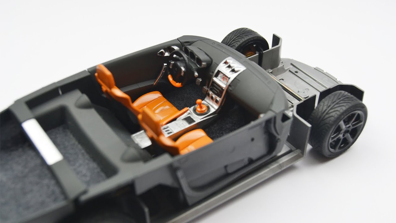 Building Nissan 350Z Track Model Car Part 2 - YouTube