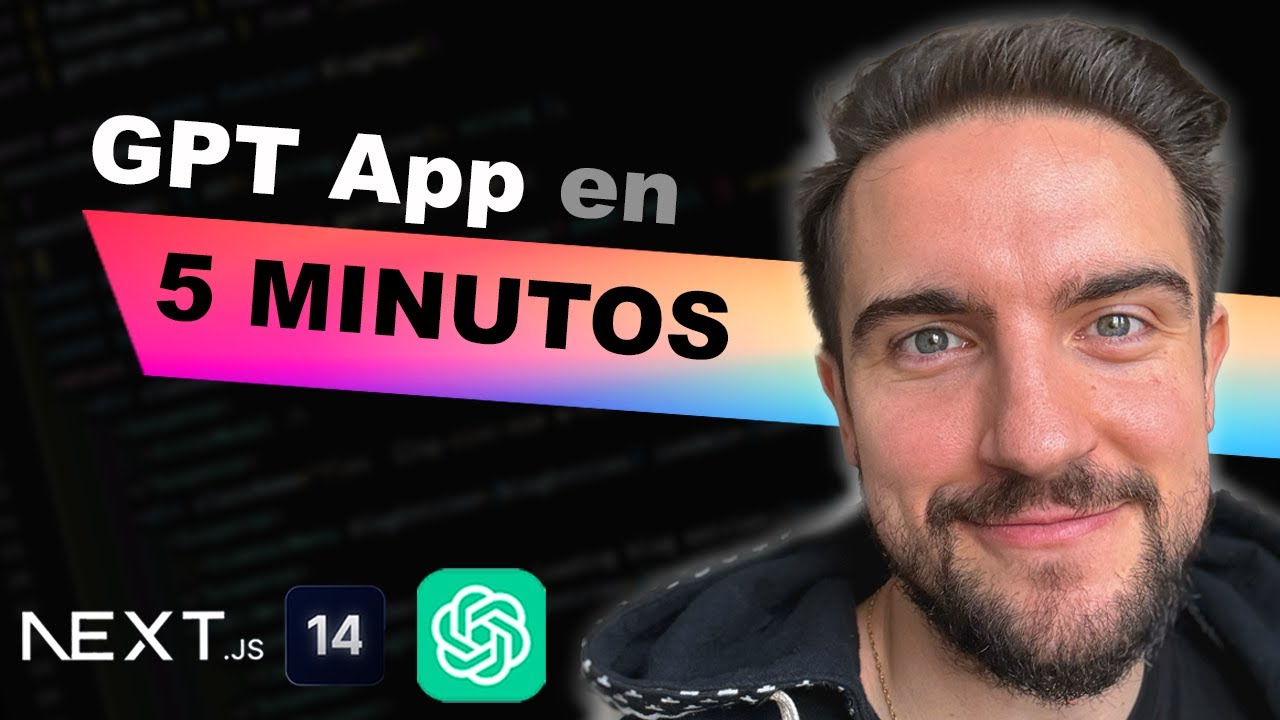Crea una GPT App en SOLO 5 Minutos | Next.js 14, GPT, AI SDK - YouTube