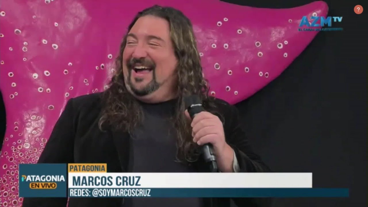 Marcos Cruz cantando en el programa ¨Patagonia en vivo¨ - Viernes 09 ...