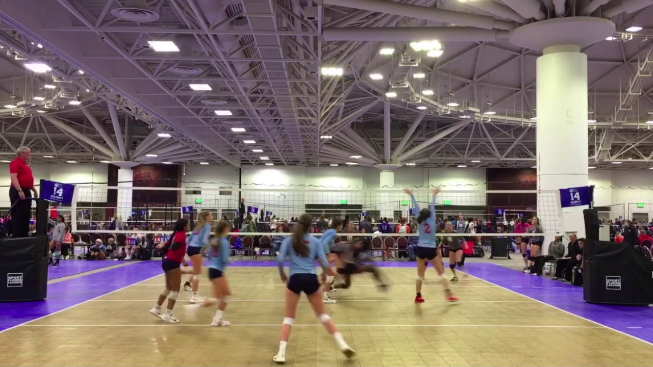 Ali Schreiber Volleyball- Northern Lights Qualifier - YouTube