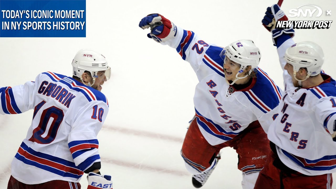 Rangers beat Caps in triple-OT playoff classic | This Day in New York ...