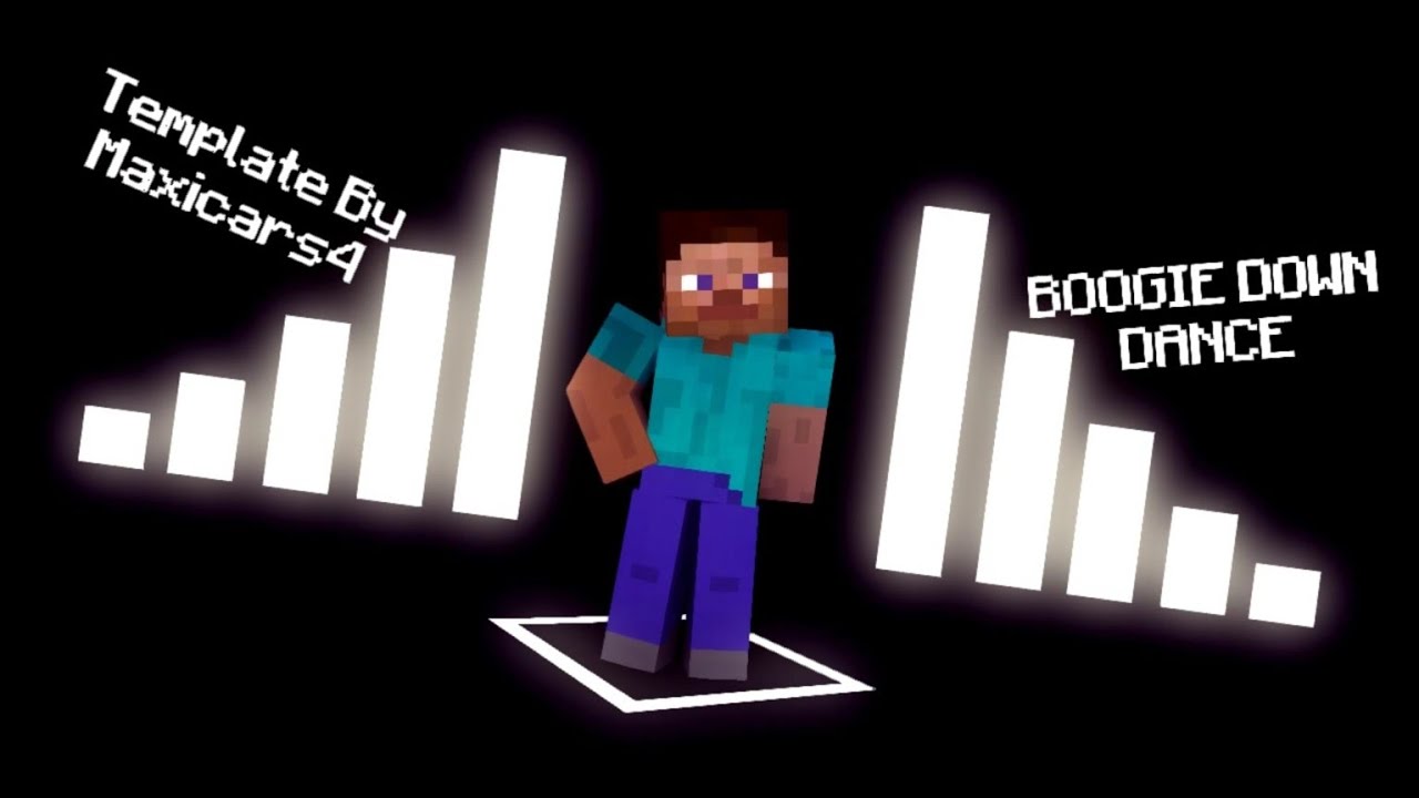 Boogie Down Dance Templates By Maxicars4 [Mine-Imator] - YouTube