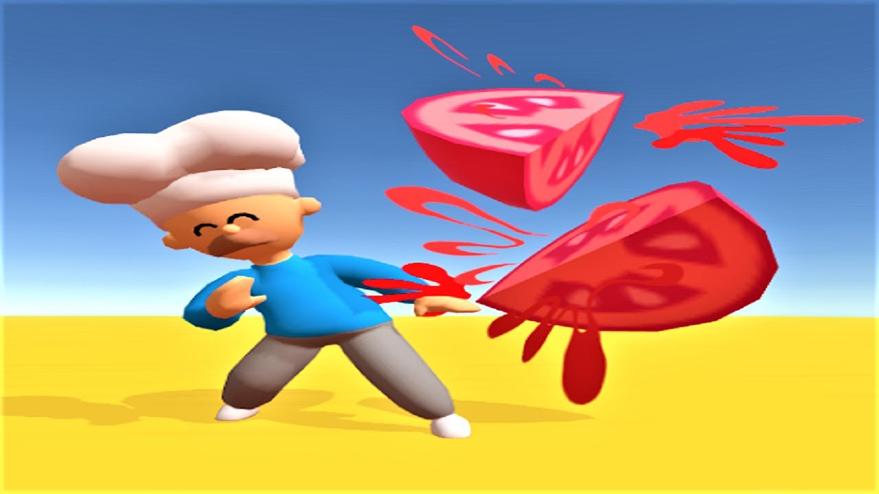 👨‍🍳 Slice Chef: Food Survivor 🍅 GAMEPLAY Garden (Android, iOS) - YouTube