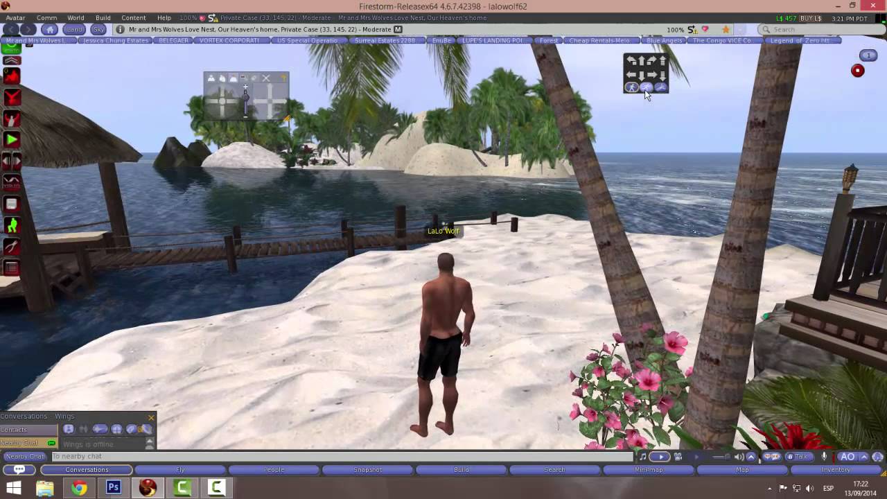 How to walk and move in second life (for beginners) - YouTube