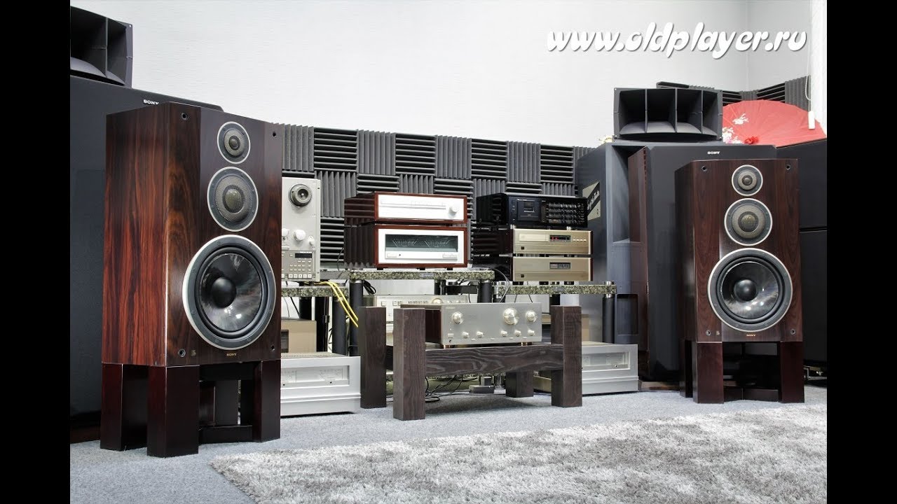 Sony SS-G777ES & SANSUI AU-a907NRA тест Oldplayer - YouTube