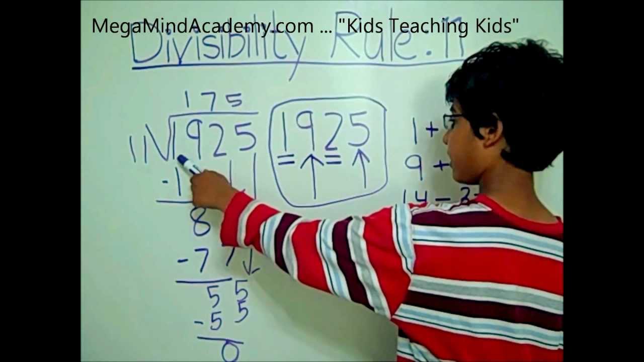Divisibility Rules Rule Of 11 wmv YouTube Divisibility Rules Rule Of 11 wmv YouTube