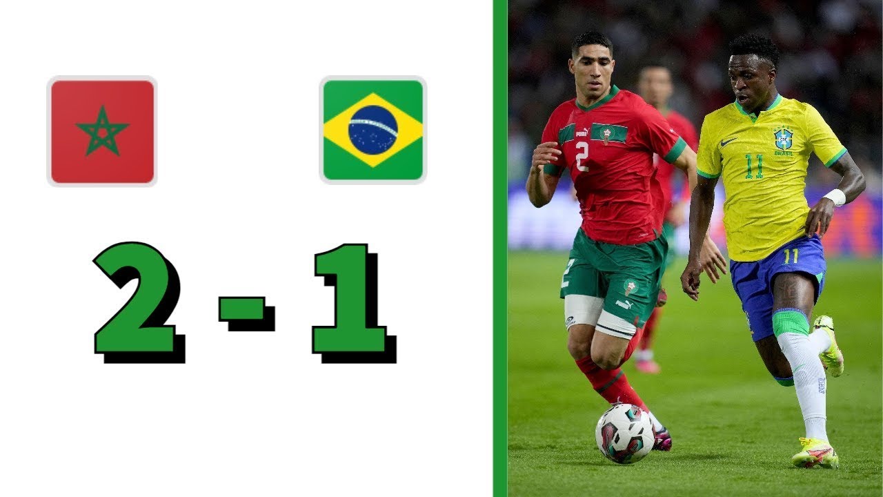 Brazil Vs Morocco 2-1 All Goals & Extended Highlights 2023 HD - YouTube