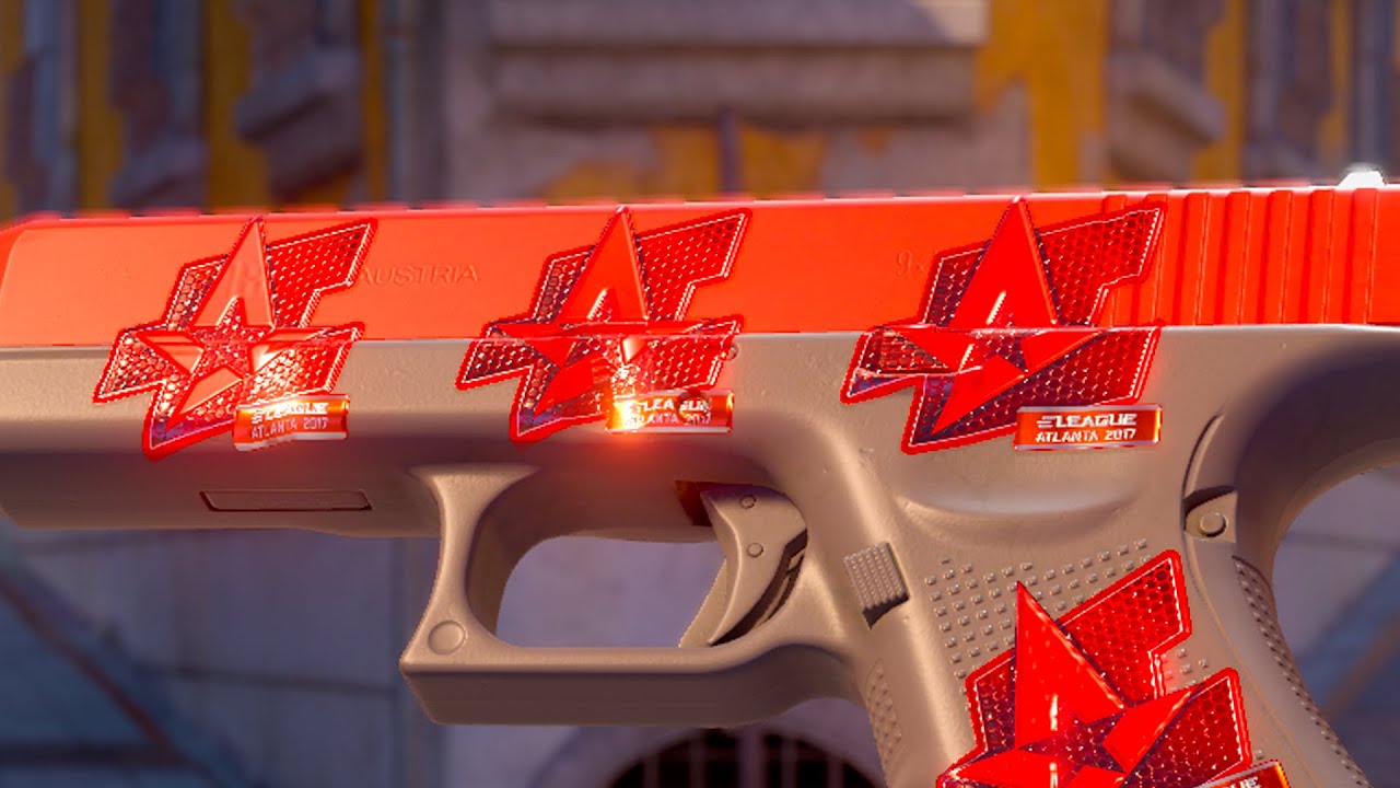 Glock-18 Candy Apple Sticker Combos - CS 2 - YouTube