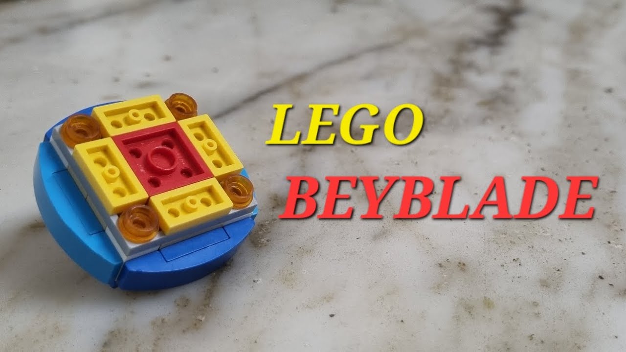 Lego beyblade with Easy Tutorial - YouTube