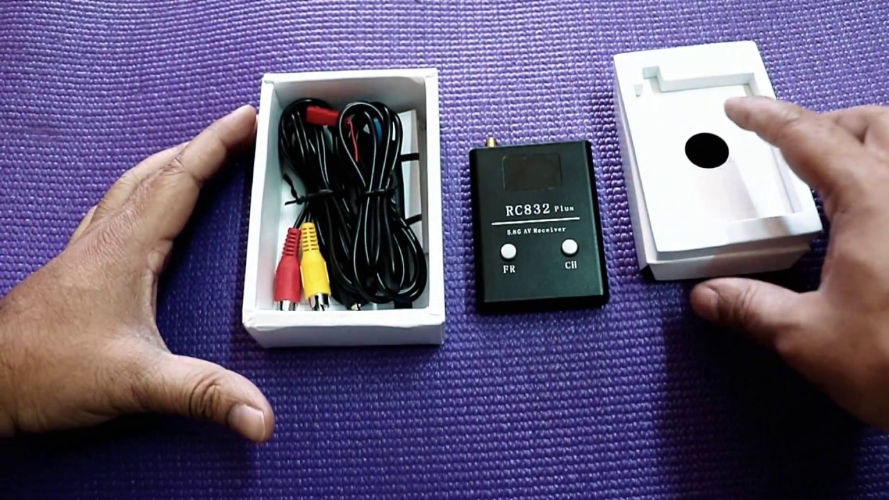 RC 832 reciever unboxing and installation - YouTube
