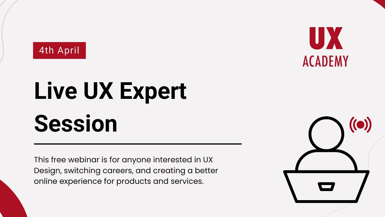 Free UX Expert Session - YouTube