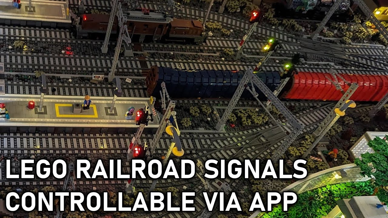 LEGO® Train Signals controllable via App: Digitalization of Brick World ...