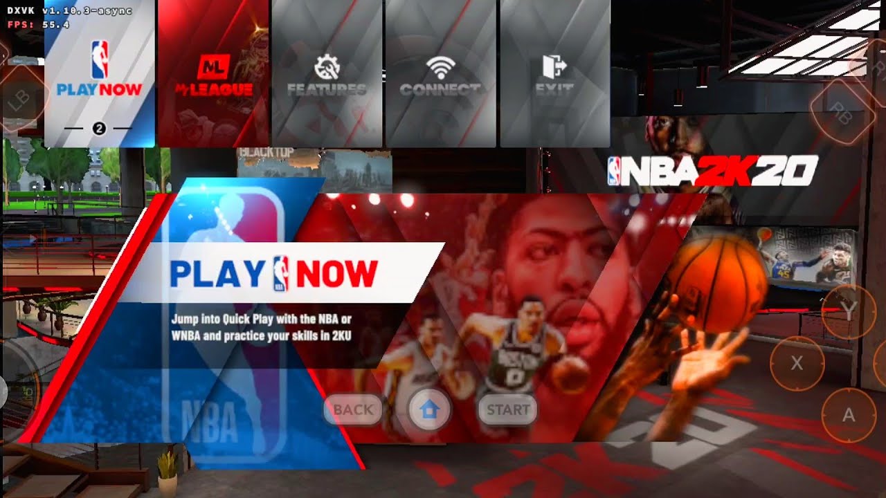 NBA 2k20 60FPS Y70 Mobox Wow64 9.3 Windows Emulator For Android Offline ...