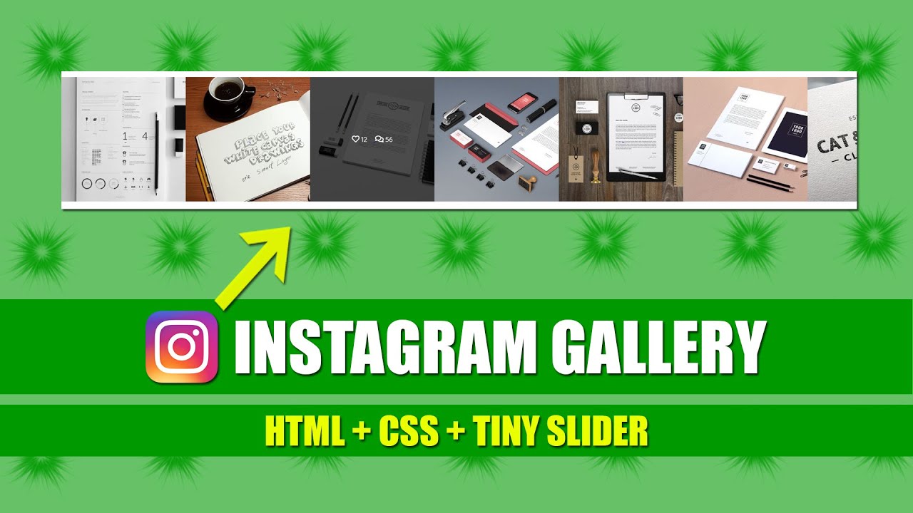 Instagram Gallery With Html Css And Tiny Javascript Slider Web Design 3632