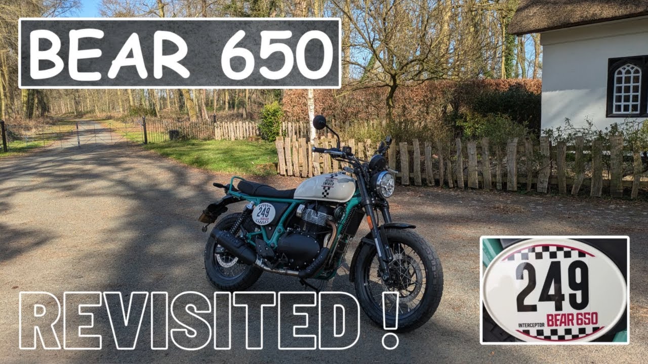 Royal Enfield Bear 650 Ride Review | Dry roads at last | - YouTube