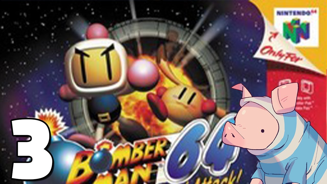 Beating Every N64 Game VOD | Bomberman 64 Second Attack | Part 3 - YouTube